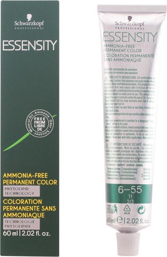 Schwarzkopf Essensity Permanent Color Ammonia Free 6.55 | bol
