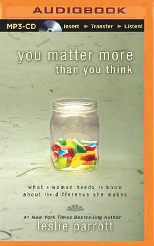 You Matter More Than You Think, Dr Leslie Parrott | 9781511369916 ...