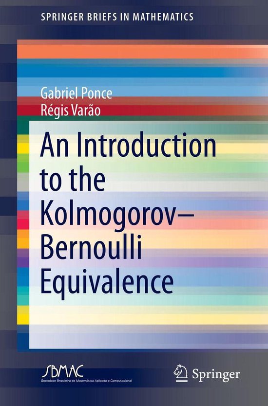 SpringerBriefs in Mathematics - An Introduction to the Kolmogorov–Bernoulli... | bol.com