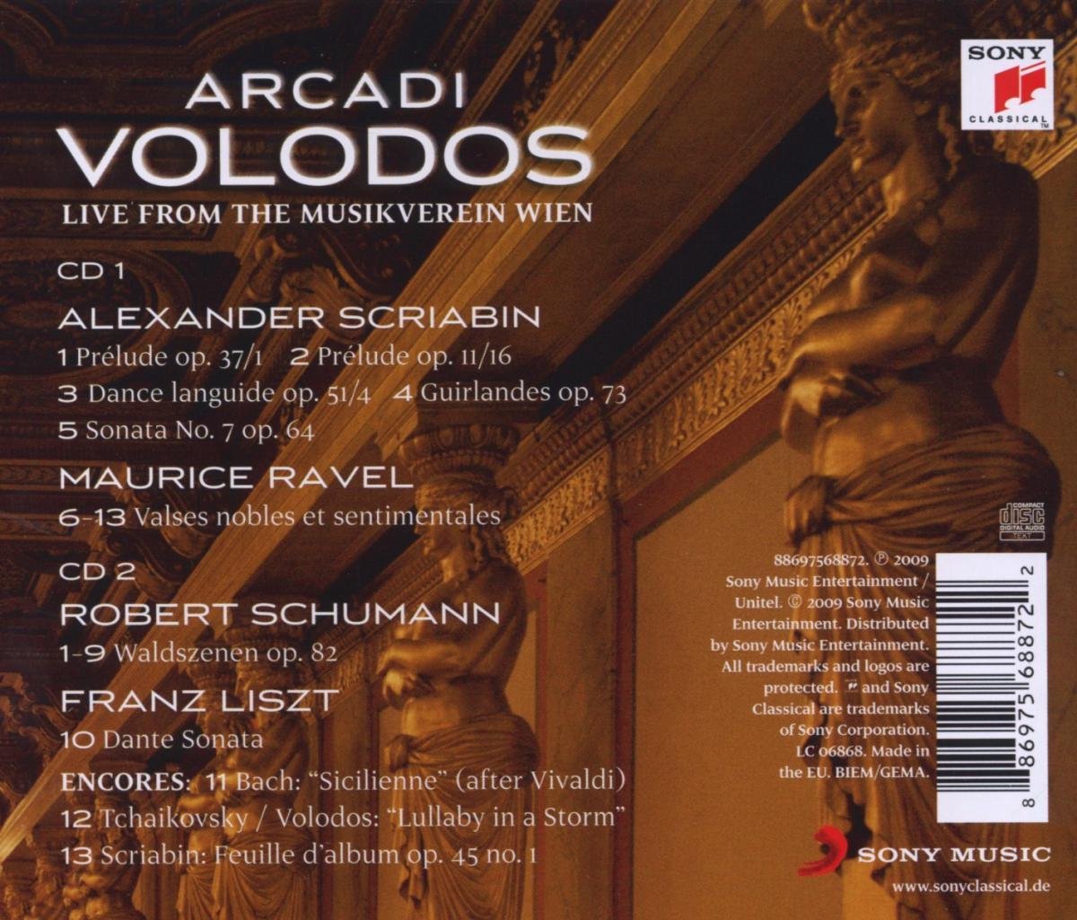 Volodos In Vienna, VOLODOS, ARCADI | Muziek | bol