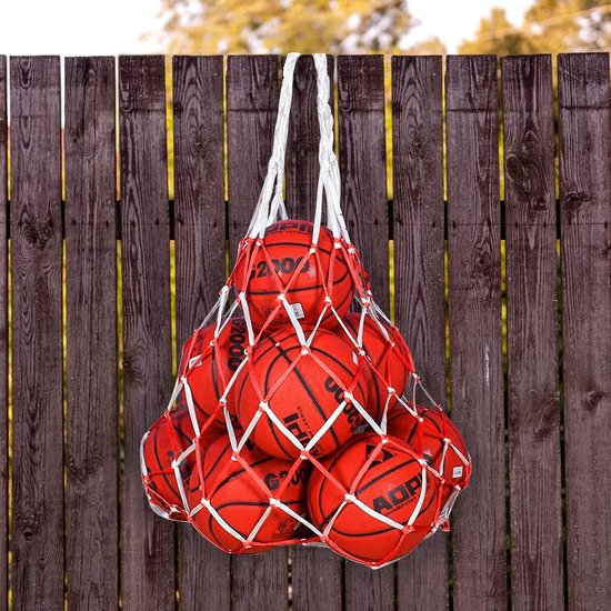 4x Grote Sportbal Netten Set - Draagbare Ballentas voor Voetbal ...