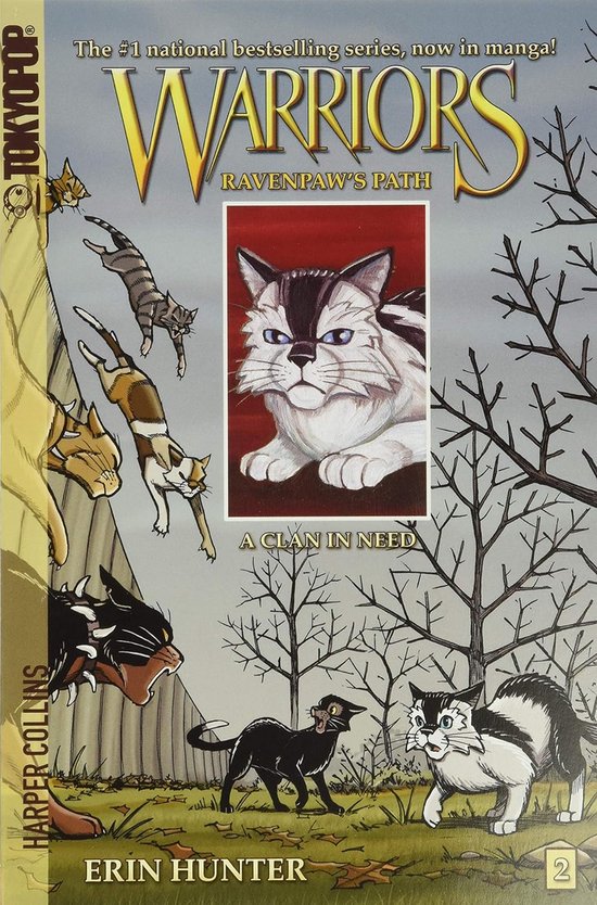 Warriors: Ravenpaw's Path Manga Deel 2: Een Clan in Gevaar ...
