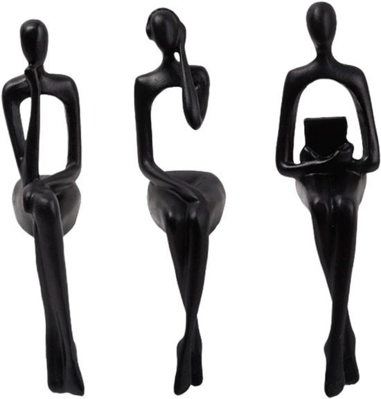 Abstracte Beelden - Denker Figuren - Woonkamer Decoratie ...