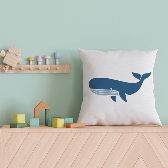 Sjablonen zeedieren decoratie sjablonen - Oceaan thema - Walvis patroon ...