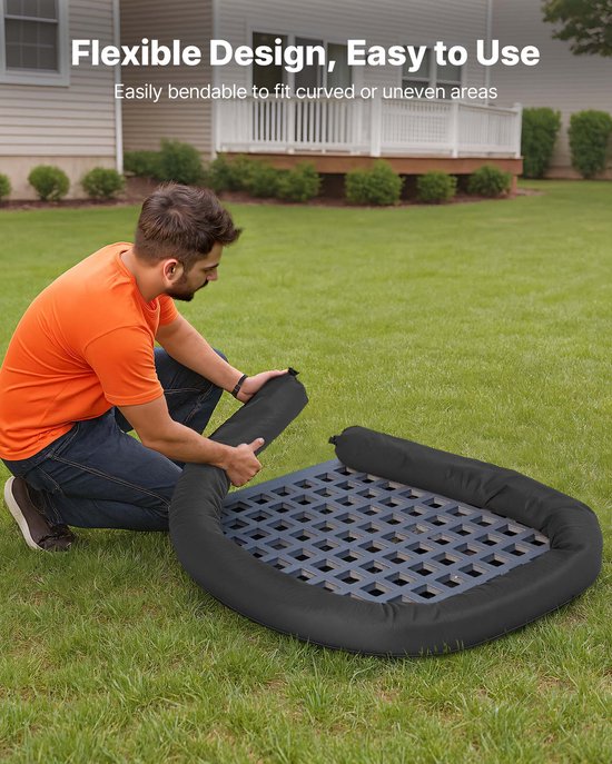 VEVOR Sedimentfilterrol Erosiebestrijding Regenwaterafvoerbescherming ...