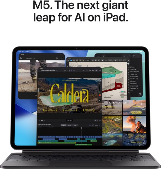 Apple iPad Pro (2025) - 13 inch - Wi-Fi - 256GB - Space Black | bol