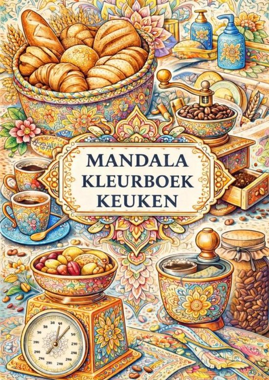 Mandala kleurboek, Keuken, H. Mourits | 9789465384474 | Boeken | bol
