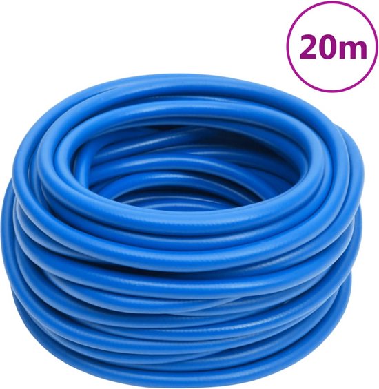 vidaXL Luchtslang 20 m PVC blauw | bol.com
