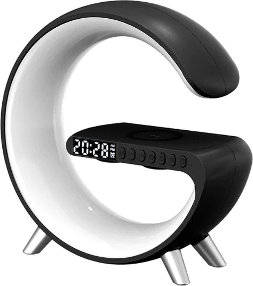 G-Shape RGB Smart Wekker - Draadloos Opladen - Klok - Slimme Wekker ...