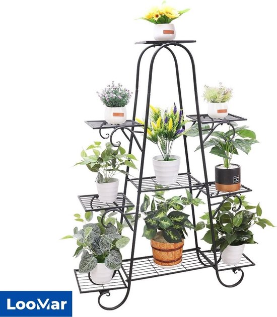 LooMar Plantentafel - Plantenrek – Plantenstandaard / Plantenhouder ...