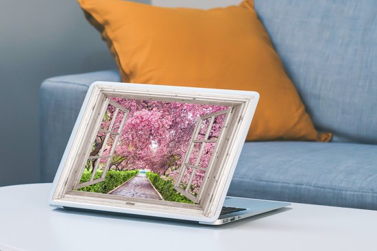 Laptop sticker - 14 inch - Japans - Sakura - Bloesem - Boom - Bloesem ...