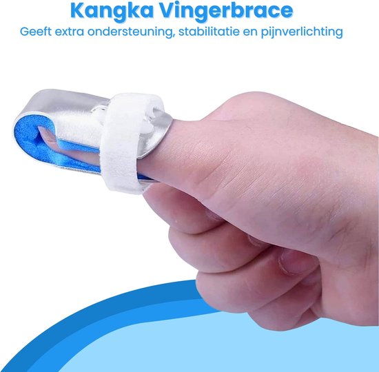 KANGKA Duimbrace - Verstelbaar Vingerspalk Maat M (5,5 cm) - Finger ...