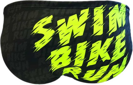 Turbo Swim-bike Run Zwemslip Zwart 5XL Man | bol