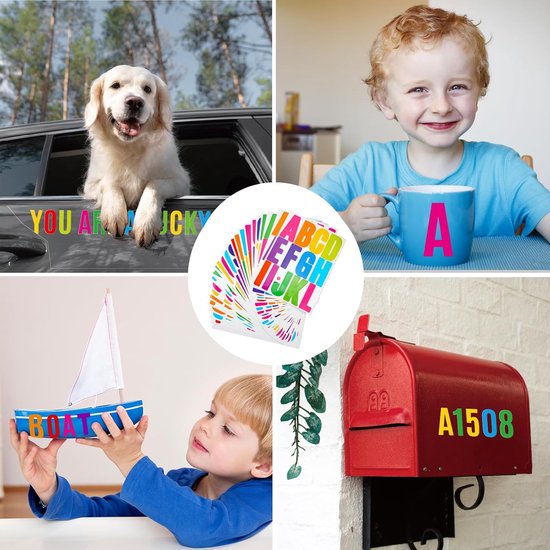 Self Adhesive Letters 5.1 cm - 24 Sheets - Vinyl Stickers ...
