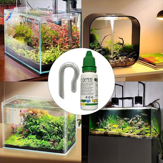 CO2 Druppelchecker voor Aquarium: Nauwkeurige CO2 Meting voor ...