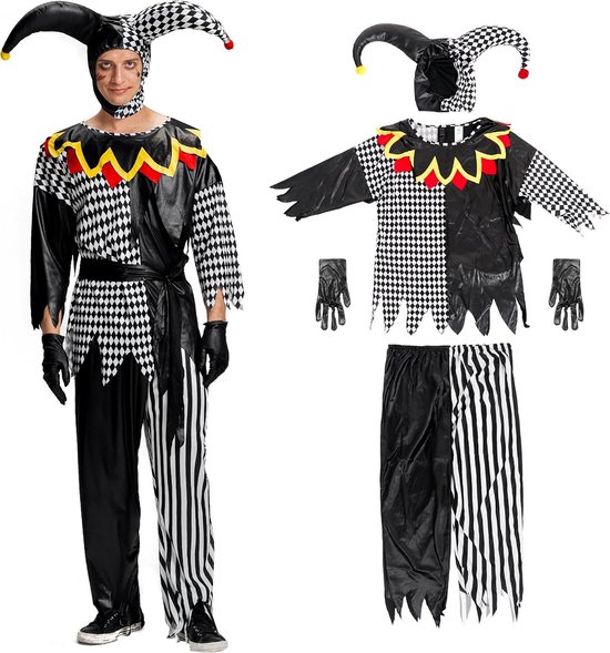 Eng Clown Kostuum voor Ouders en Kinderen voor Halloween en ...