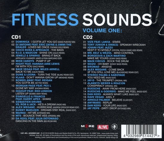 Various Artists - Fitness Sounds Vol.1 (2 CD), various artists | CD ...