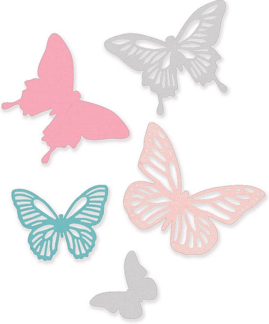 Thinlits die Butterflies - Sizzix | bol