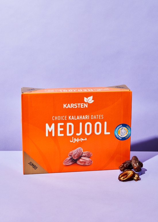 Medjool Dadels Kalahari PREMIUM SUPER JUMBO met pit, KoRo | 5 kg | bol