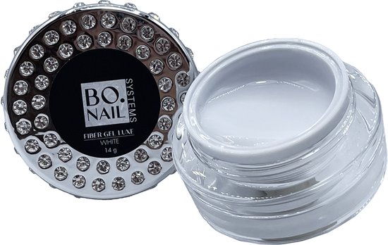 BO.NAIL BO.NAIL Fiber Gel White Luxe (14 G) - Topcoat gel polish - Gel ...