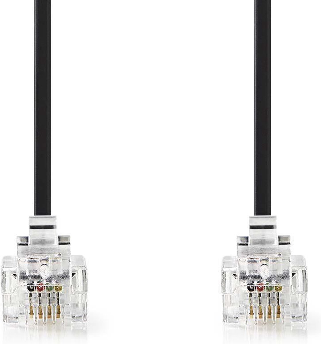 Nedis Telecomkabel | RJ11 Male | RJ11 Male | 5.00 m | Design kabel ...