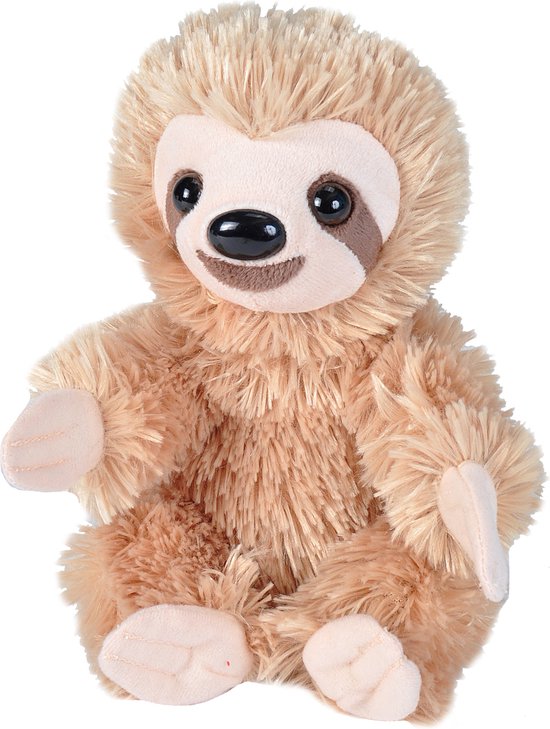 Wild Republic Knuffel Hug'ems Sloth 17 Cm Pluche Beige/crème | bol.com