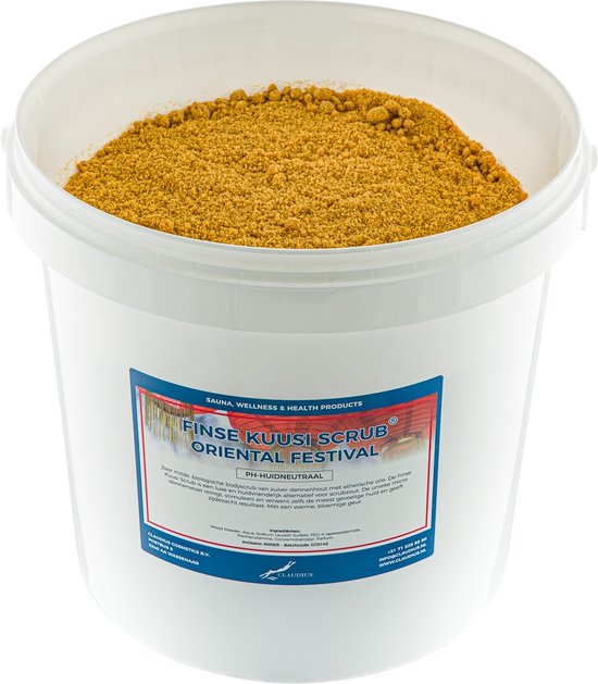 Kuusi Scrub Oriental Festival 10 liter - Hydraterende Lichaamsscrub | bol
