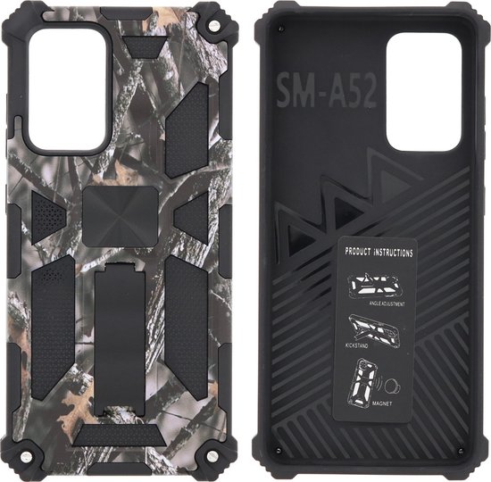 Hoesje Geschikt Voor Samsung Galaxy S20 FE Hoesje - Rugged Extreme Backcover Takjes... | bol