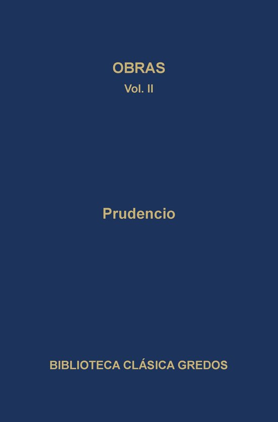 Biblioteca Clásica Gredos 241 - Obras II (ebook), Prudencio ...