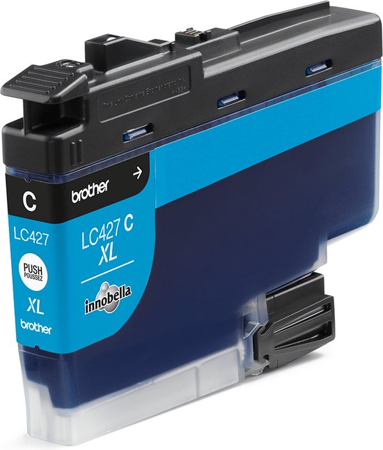 Brother LC-427XLC inktcartridge 1 stuk(s) Origineel Hoog (XL) rendement Cyaan | bol.com