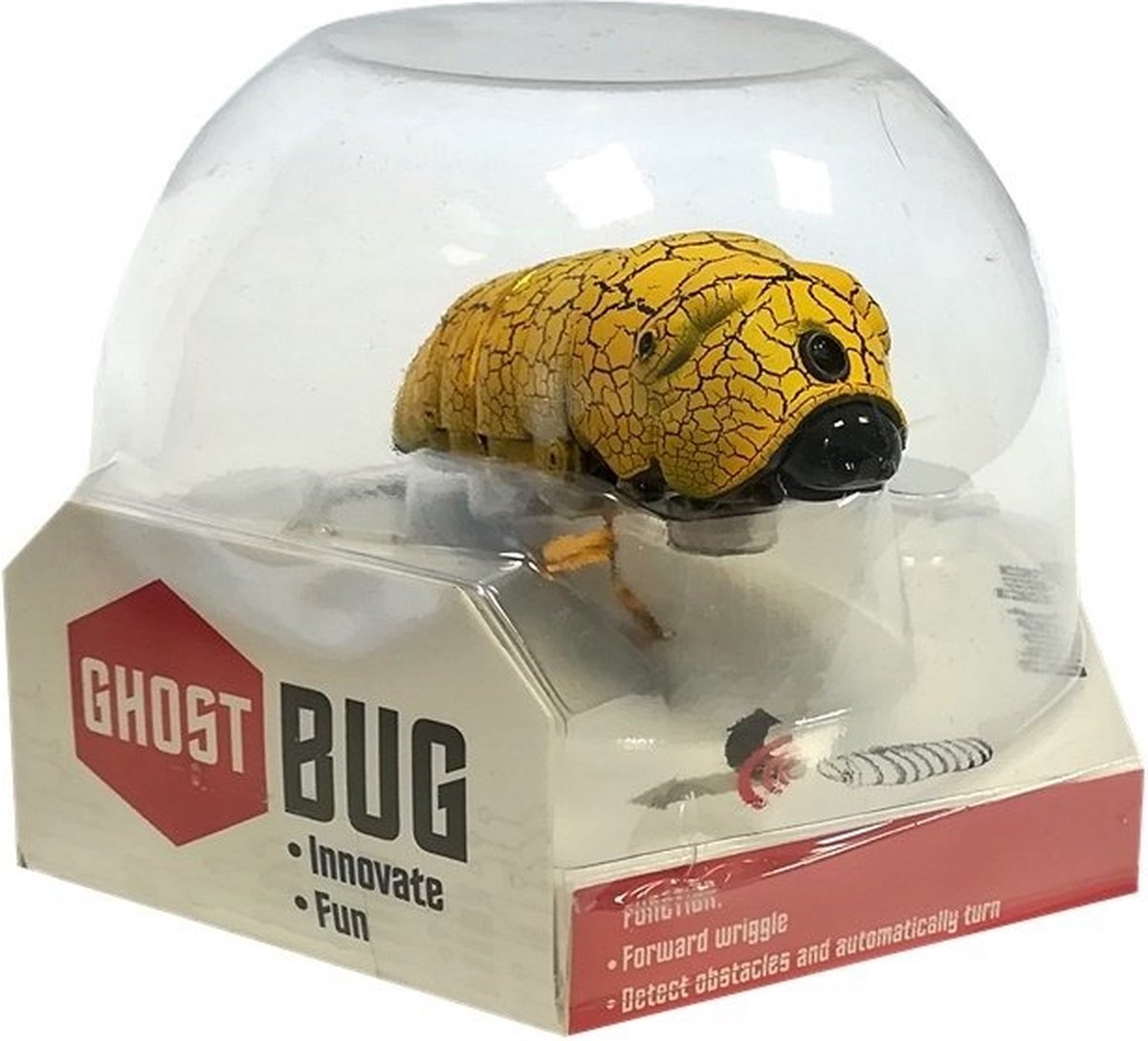 Speelgoed insecten - lopende rups - met infrarood sensor - geel | bol.com