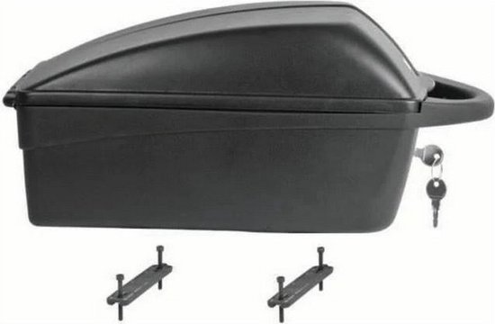 fietsbox 11 liter direct-mount systeem zwart | bol.com