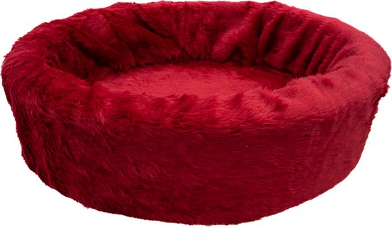 NapZZZ Hondenmand/Kattenmand - Bordeaux rood - 46 x 40 x 13 cm | bol