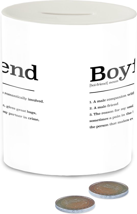 Spaarpot - Spaarblik - Boyfriend - Woordenboek - Quotes - Spreuken ...