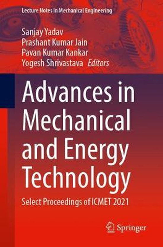 Lecture Notes in Mechanical Engineering- Advances in Mechanical and ...