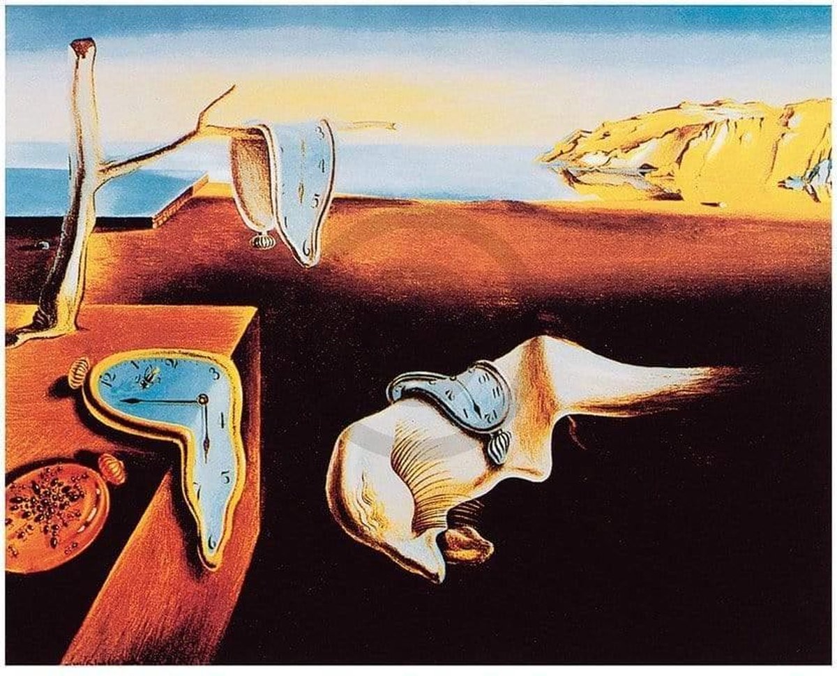 bol.com | Salvador Dali - The Persistance of Memory Kunstdruk 50x40cm