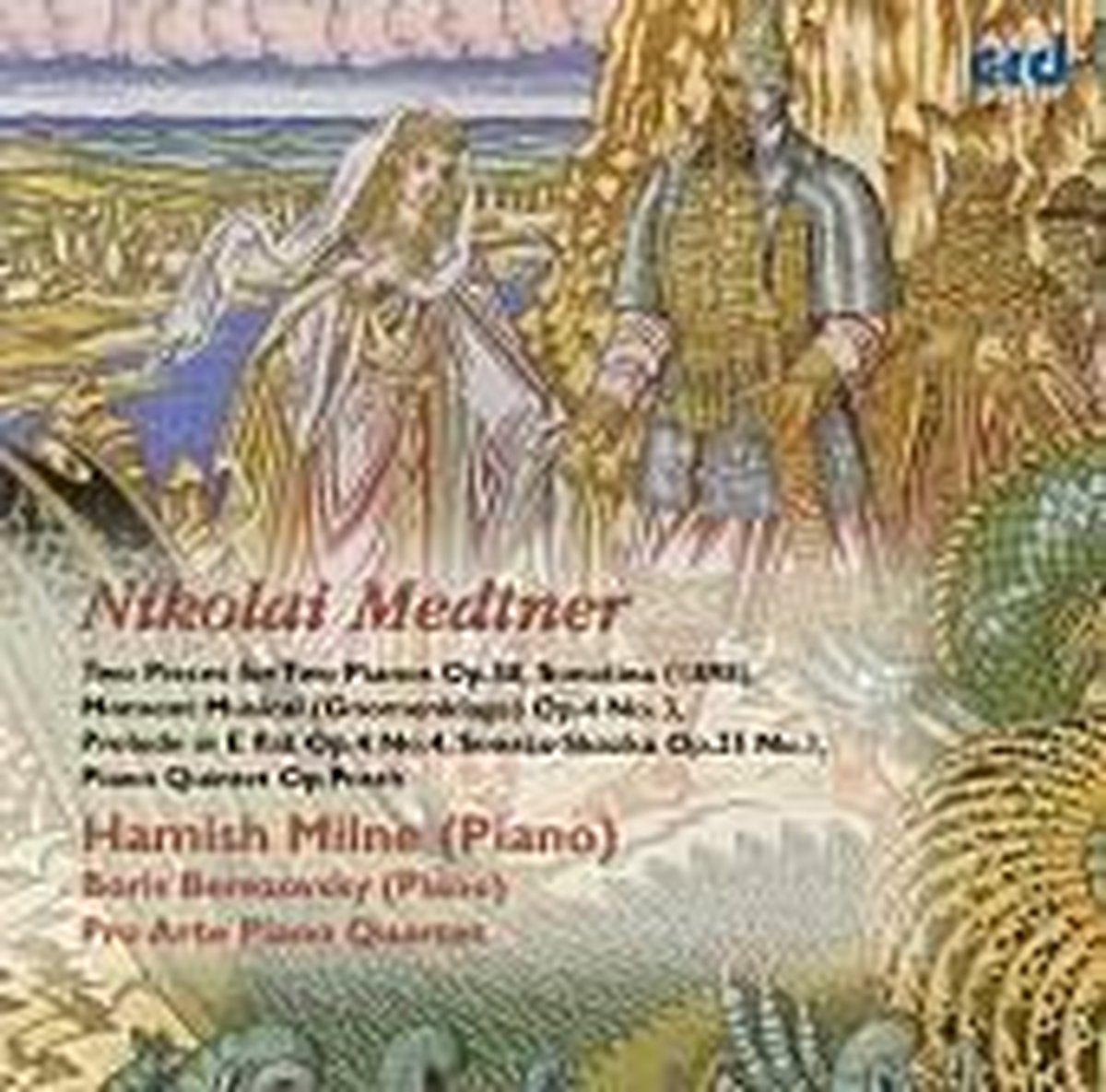 Hamish Milne Plays, N. Medtner | Muziek | bol