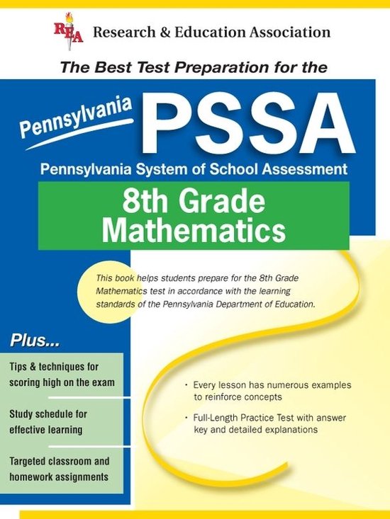 Pennsylvania PSSA Grade 8 Math (ebook), Stephen Hearne | 9780738668550 ...