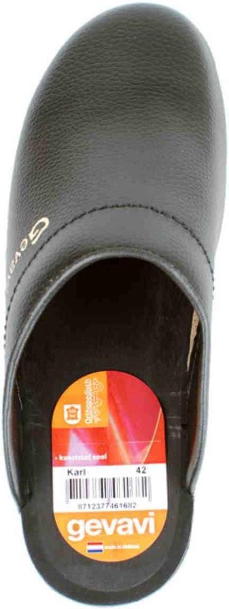 Gevavi Next schoenklomp 1550 - zwart - 43 | bol.com
