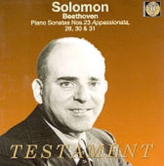 Solomon - Beethoven: Piano Sonatas nos 23,28,30 & 31, Solomon Cutner ...