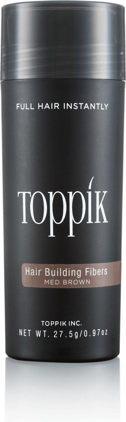 Toppik Hair Building Fibers Large (27,5 gram) - Middenbruin | bol.com