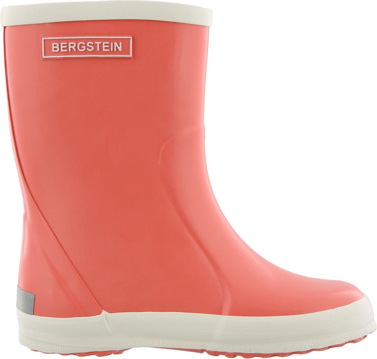 Bergstein Rainboot - Regenlaarzen - Unisex Junior - Coral - Maat 34 | bol