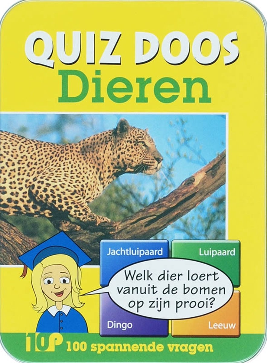 Quiz doos dieren, nvt | 9789088200069 | Boeken | bol.com