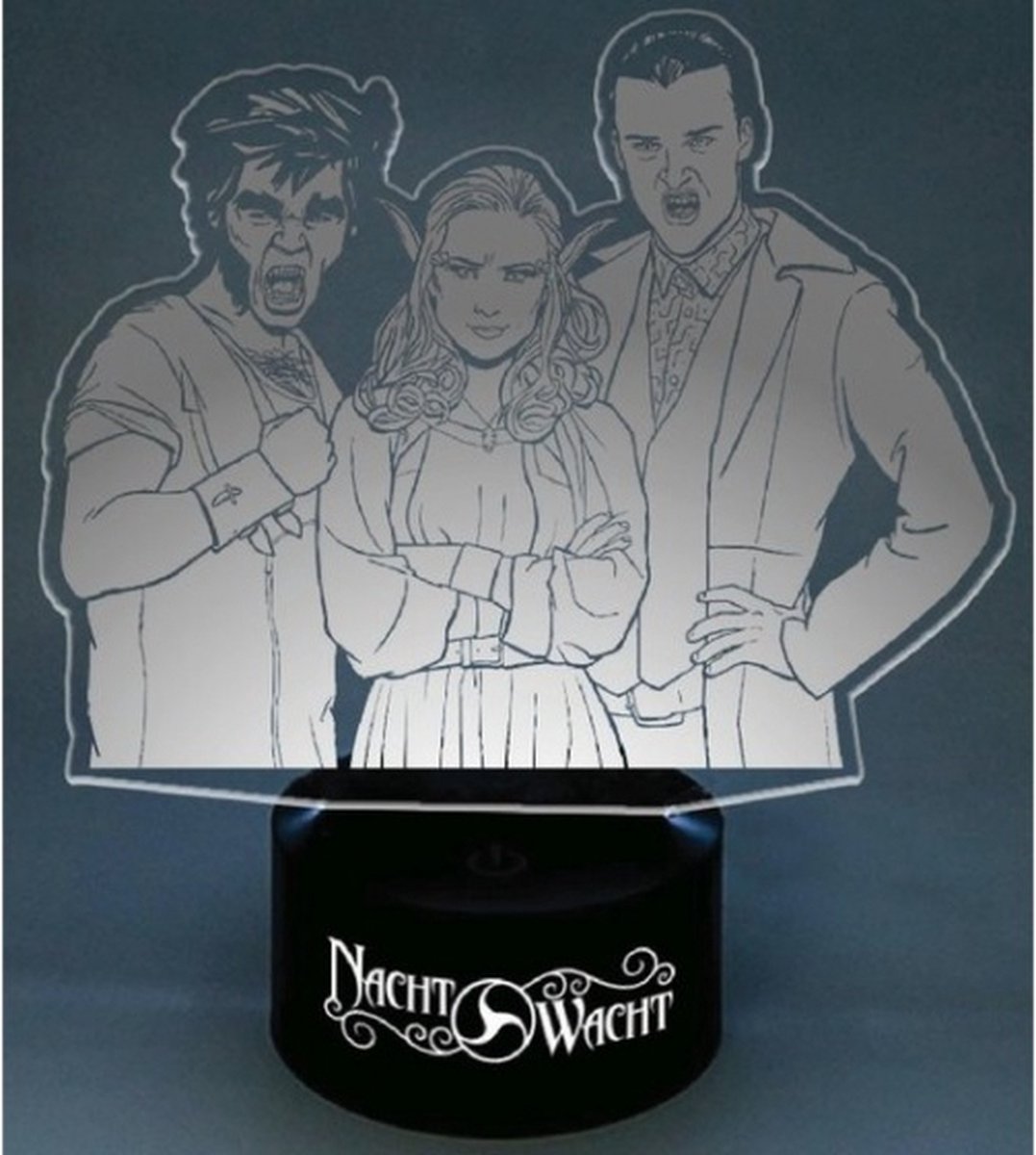 Studio 100 Nachtlamp Nachtwacht 25 Cm Zwart | bol.com