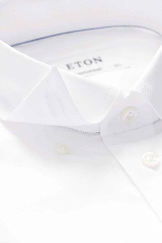 Overhemd Eton wit Contemporary Fit button under | bol