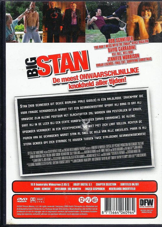 Big Stan (Dvd), David Carradine | Dvd's | bol