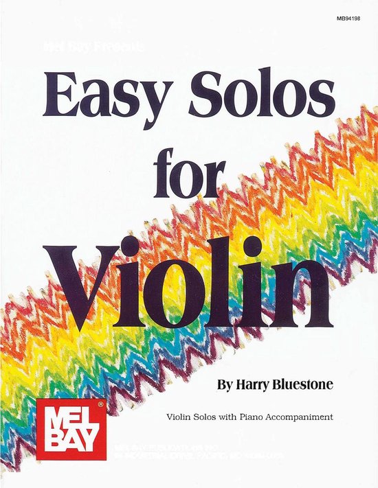 Easy Solos For Violin (ebook), Harry Bluestone | 9781513451329 | Boeken ...