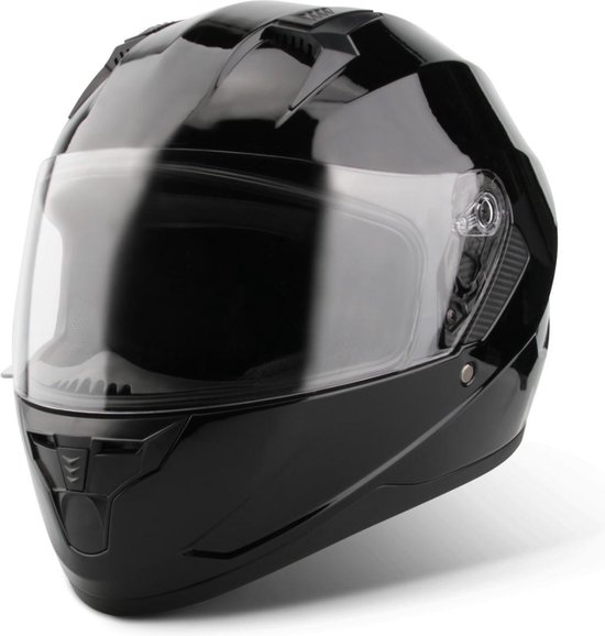 VINZ Kennet Integraalhelm met Zonnevizier / Motorhelm / Scooter helm ...