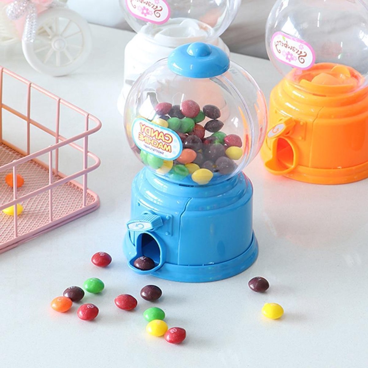 Mini snoepautomaat, kauwgomballen automaat, spaarpot voor kinderen ...