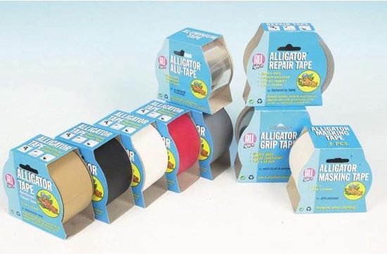 alligator tape grijs 10 mtr | bol.com